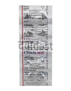 Buy Olmin 20 LN Tablet 10s at 15% savings