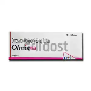 Buy Olmin 20mg Tablet 10s at 27% savings