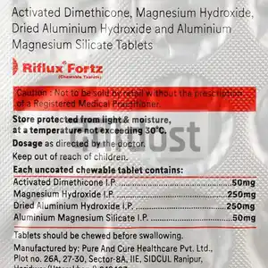 Buy Riflux Fortz Chewable Tablet at 15% savings