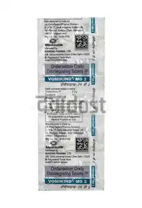 Buy Vomikind 2mg Tablet MD 10s at 15% savings
