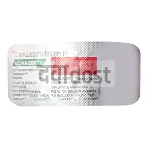 Buy Lonazep 1mg Tablet 10s at 15% savings