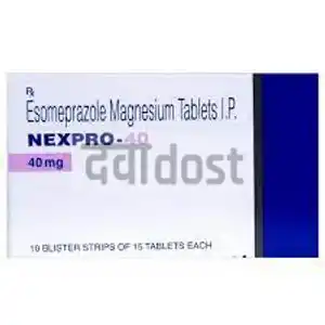 Buy Nexpro 40mg Tablet 15s at 62% savings
