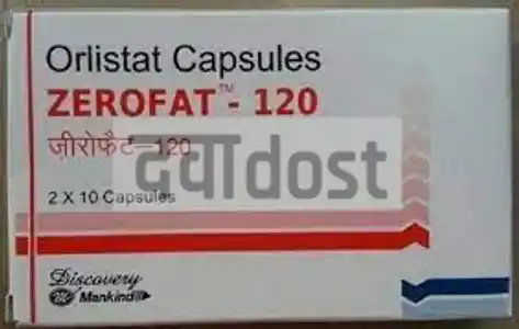 Buy Zerofat 120mg Capsule at 0% savings