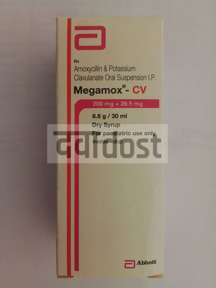 Buy Megamox-CV Dry Syrup at 15% savings