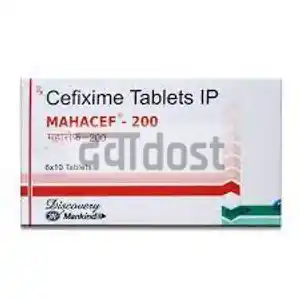 Buy Mahacef 200mg Tablet 10s at 15% savings