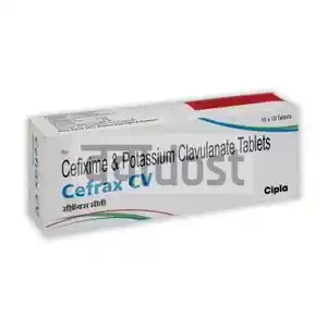 Buy Cefrax CV 200mg/125mg Tablet 10s at 15% savings