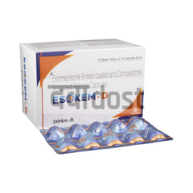 Esobert D 30mg/40mg Capsule SR - Clabert Lifesciences Pvt Ltd | Buy ...