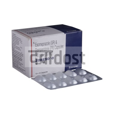 Esobert D 30mg/40mg Capsule SR - Clabert Lifesciences Pvt Ltd | Buy ...