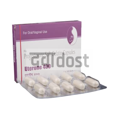 Emprogest-SR 400 Capsule - Emcure Pharmaceuticals Ltd | Buy generic ...