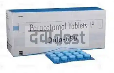 Buy Dolo 650mg Tablet 15s: View Uses, Side Effects, Benefits & Price