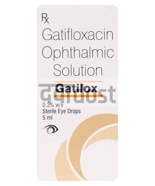 Buy Gatilox Eye Drops 5ml at 15% savings
