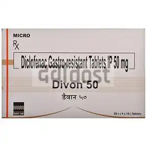 Buy Divon 50mg Tablet 10s at 15% savings