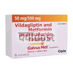 Buy Galvus Met 50mg /500mgTablet 15s at 69% savings