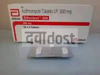 Buy Zithrolect 500mg Tablet at 20% savings