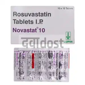 Buy Novastat 10mg Tablet 15s at 69% savings