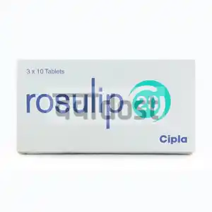 Buy Rosulip 20 Tablet 10s at 50% savings