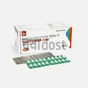 Buy Biciphage 500mg Tablet 20s at 40% savings