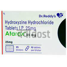 Buy Atarax 25mg Tablet 15s at 74% savings