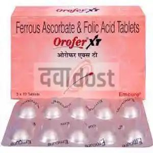 Buy Orofer XT 100mg/1.5mg Tablet 10s at 70% savings