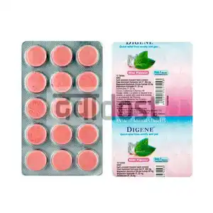 Buy Digene Chewable Mint Tablet 15s at 55% savings
