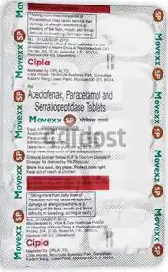 Movexx SP Tablet: View Uses, Side Effects, How to use & Price