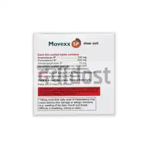 Movexx SP Tablet: View Uses, Side Effects, How to use & Price