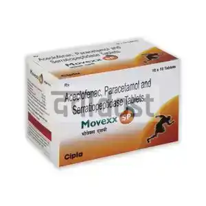 Movexx SP Tablet: View Uses, Side Effects, How to use & Price