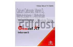 Gemcal XT Tablet 15s - Alkem Laboratories Ltd | Buy generic medicines ...