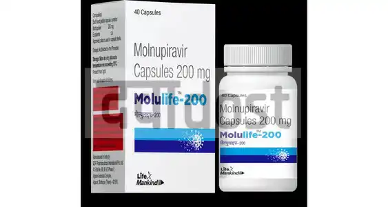 Buy Molulife 200mg Capsule 40s at 15% savings