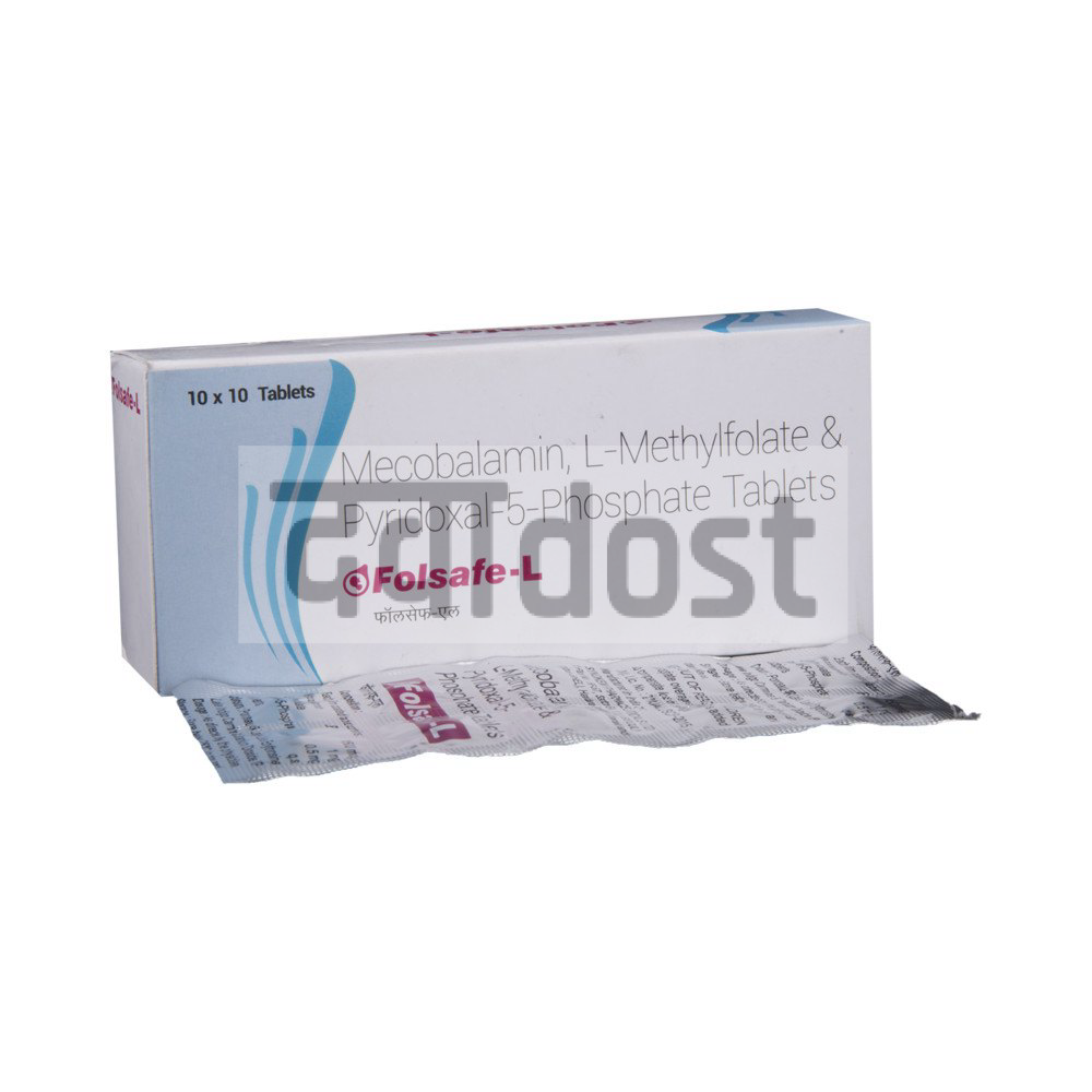 Folsafe L Tablet 15s - Zydus Cadila | Buy generic medicines at best ...