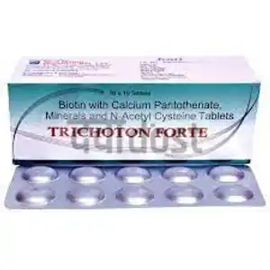 Buy Trichoton Forte Tablet 10s at 70% savings