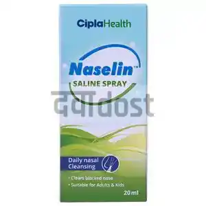 Buy Naselin Saline Nasal Spray 20ml at 31% savings