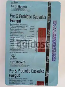 Buy Bun Pro Forte Capsule 10s at 15% savings