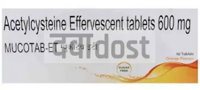 Buy Mucotab ET Tablet 10s at 15% savings