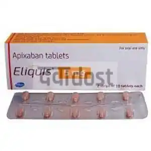 Buy Eliquis 5mg Tablet 20s at 83% savings