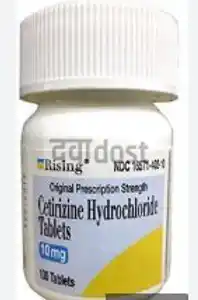 Buy Cetirizine Hydrochloride 10mg Tablet 100s at 50% savings