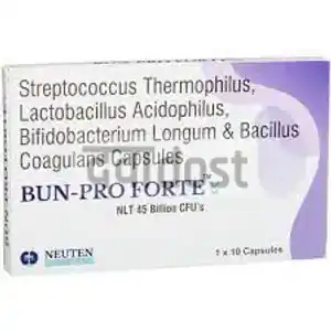 Buy Bun Pro Forte Capsule 10s at 15% savings