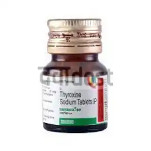 Buy Thyrox 50mcg Tablet 100s at 15% savings