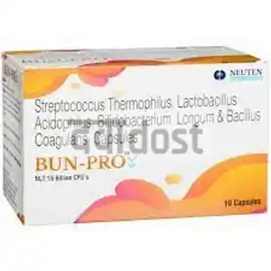 Buy Bun Pro Forte Capsule 10s at 15% savings