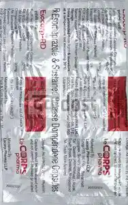 Buy Esocorp RD 30mg/40mg Capsule 10s at 44% savings