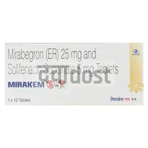 Buy Mirago S 25mg/5mg Tablet ER 10s at 39% savings