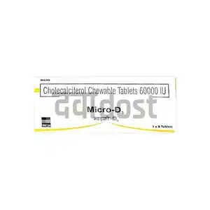Buy Micro D3 Chewable Tablet 8s at 71% savings