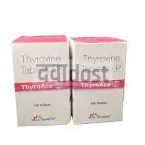 Buy Thiroace 50mcg Tablet 100s at 25% savings