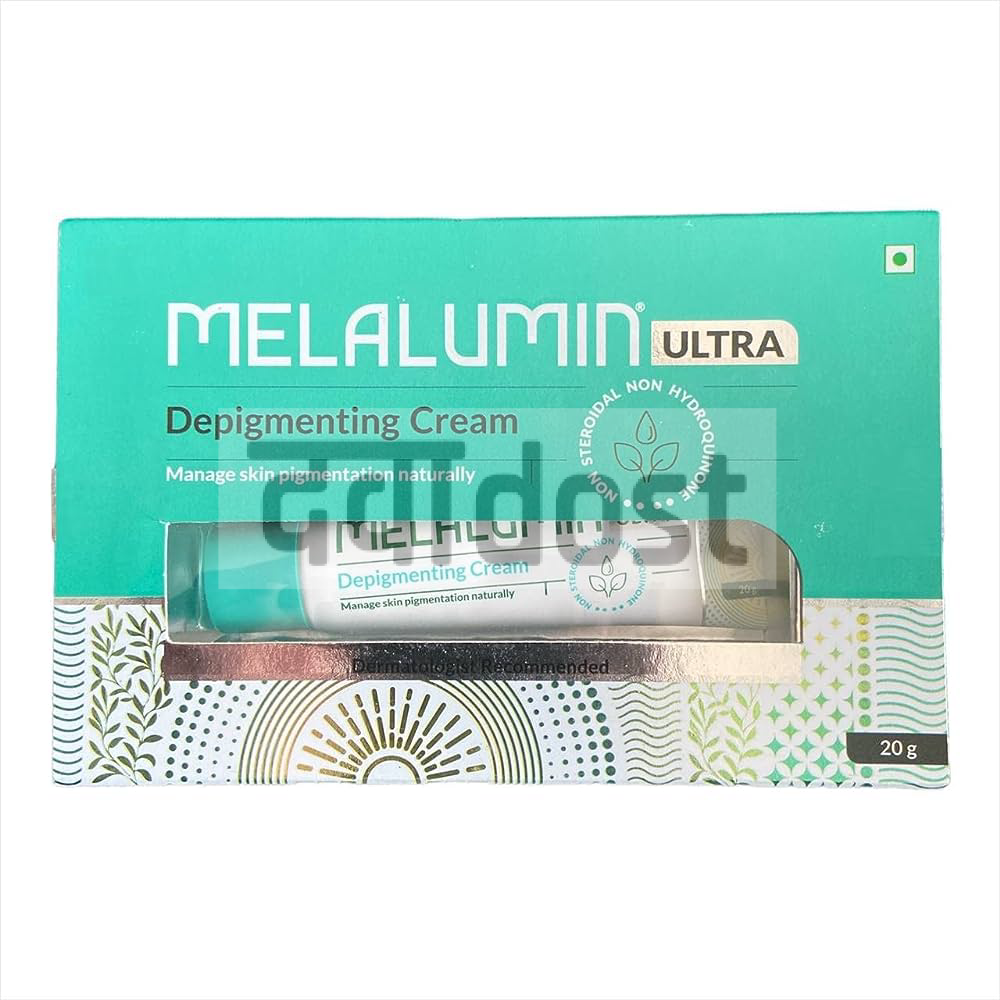 Buy Melalumin Ultra Depigmenting Cream 20gm at 15% savings