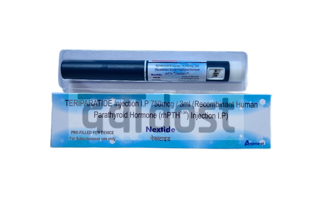 Buy Nextide 750mcg Inection 3ml at 25% savings