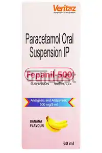 Buy Fepanil 500MG Suspension 60ML at 15% savings