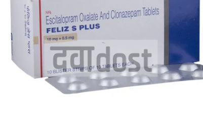 Buy Feliz S Plus 0.5mg/10mg Tablet 15s at 62% savings