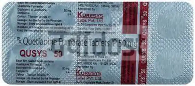 Buy Qusys 50mg Tablet 10s at 23% savings
