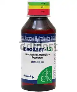 Buy Brozeet LS 1mg Syrup 100ml at 15% savings