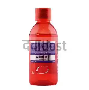 Buy Alkof DX 4mg/10mg cough Syrup SF 100ml at 50% savings